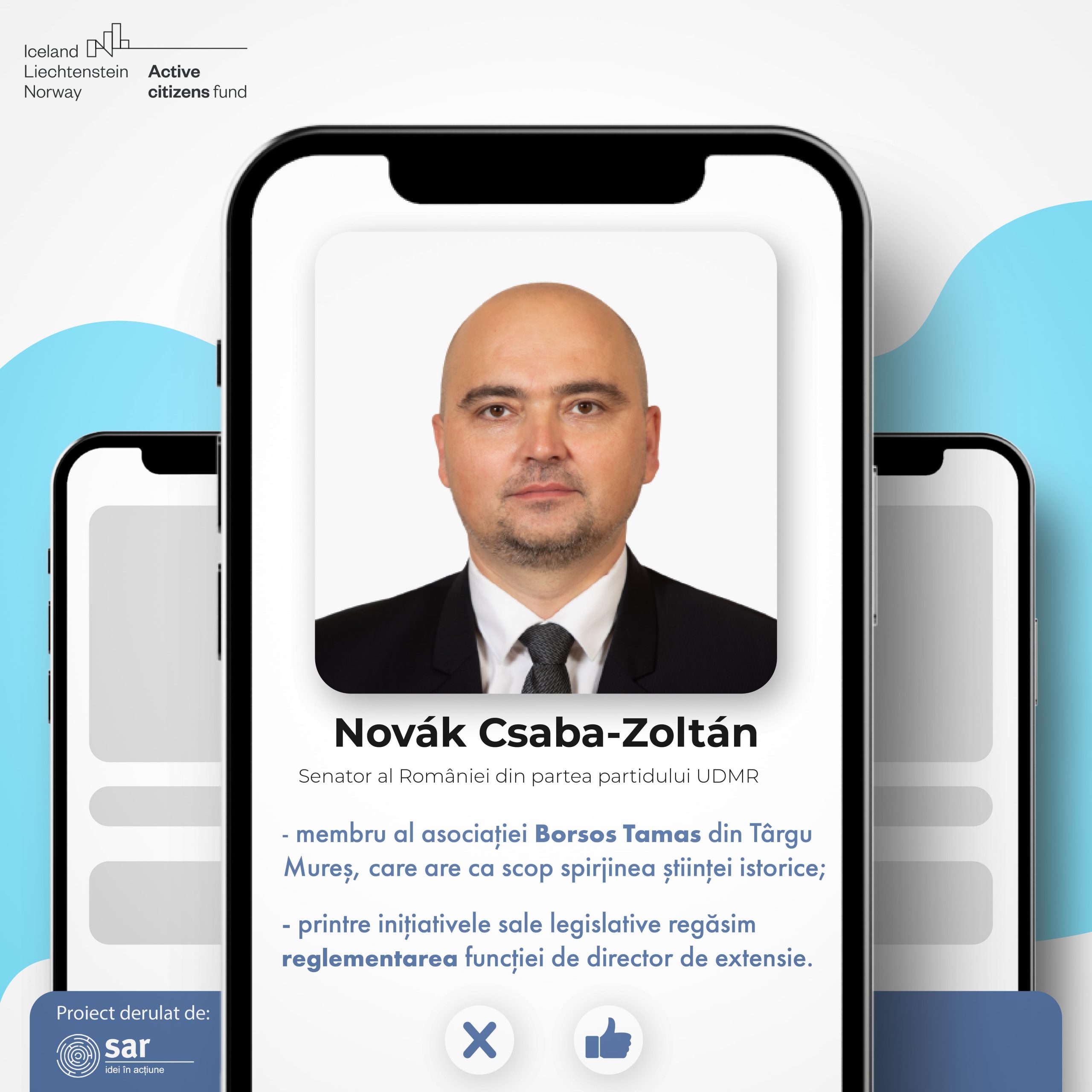 Novák Csaba-Zoltán, senatorul UDMR din Comisia de învățământ ...